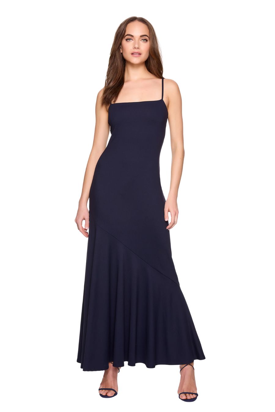 String Flare Dress, Midnight – Monkee's of the West End